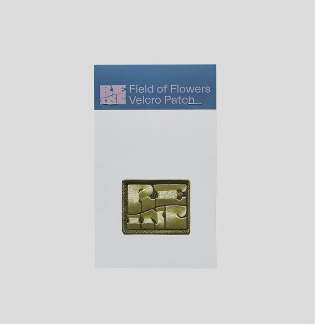 Field of Flowers Velcro Patch – re—inc