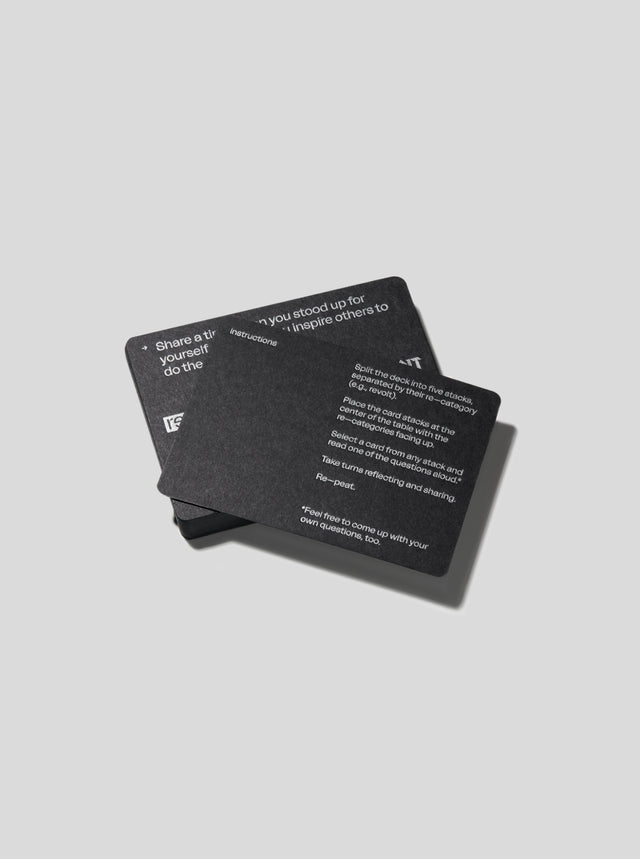 Deluxe Reset The Table Cards – re—inc