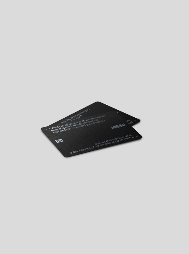 Reset The Table Cards – re—inc